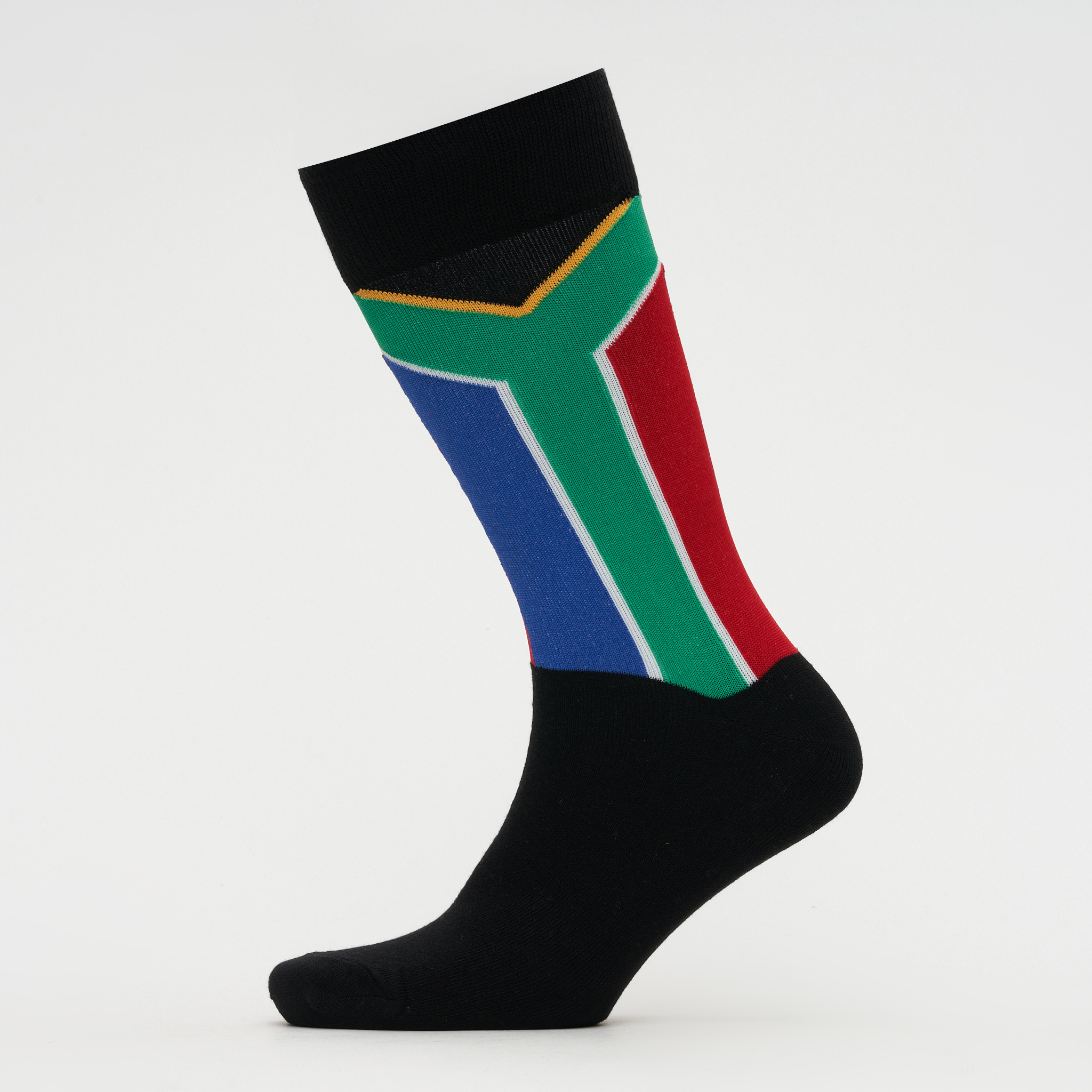 50% off on 2x Men's Cotton SA Flag Socks | OneDayOnly