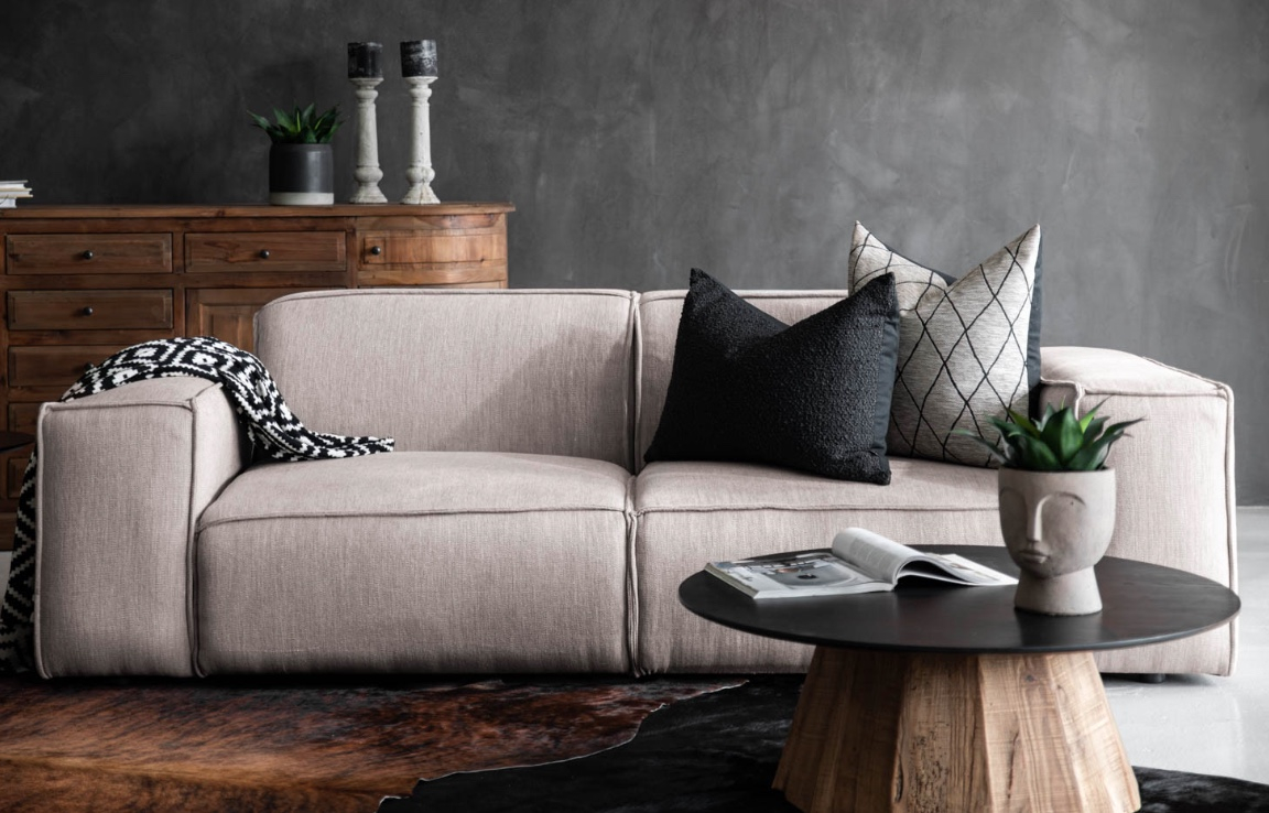 R1,500 off on 3-Seater Contemporary Couch | OneDayOnly