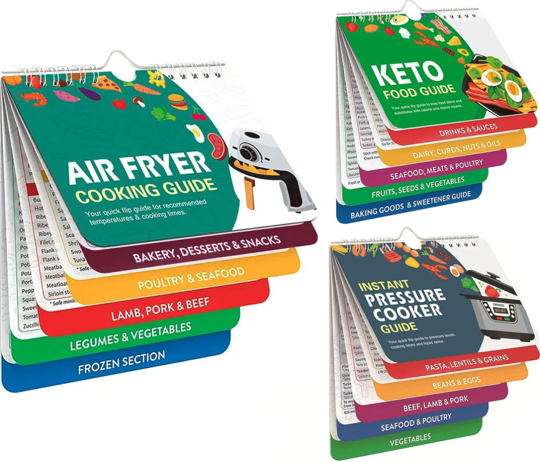 50% off on Cook Pro 3-Piece Cooking Guide Set | OneDayOnly