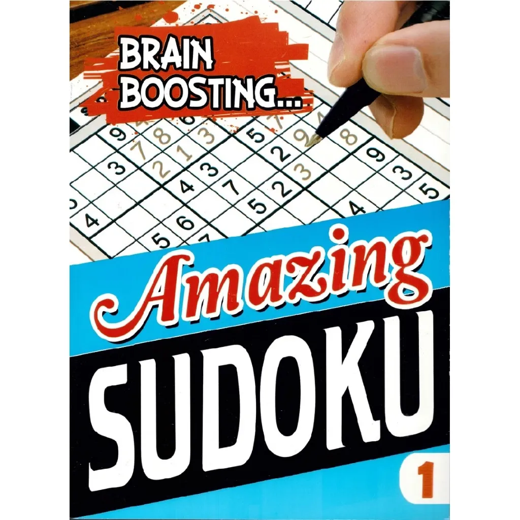 34% off on Brain Boosting Sudoku Book 1-4 | OneDayOnly