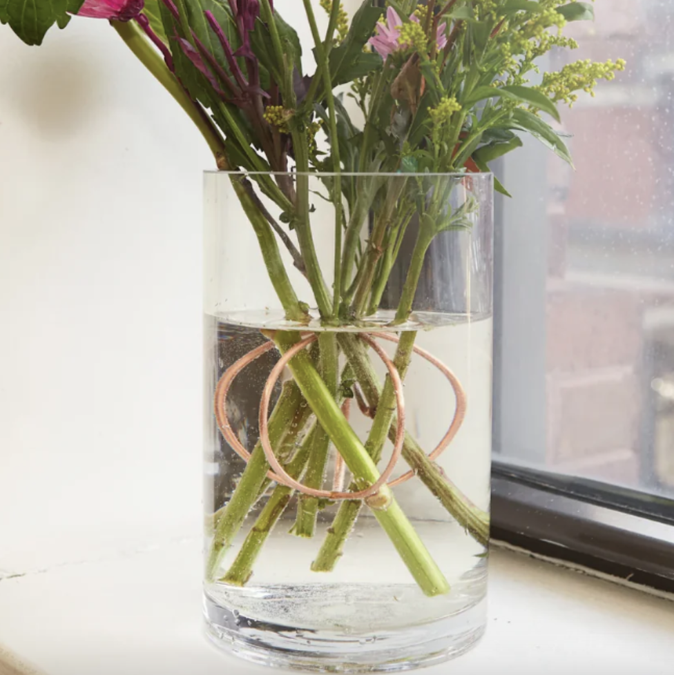 25% off on Kikkerland Copper Flower Frog | OneDayOnly