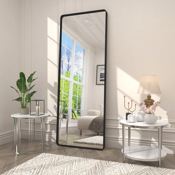 40% off on Reflect 1.7m Black Framed Mirror | OneDayOnly