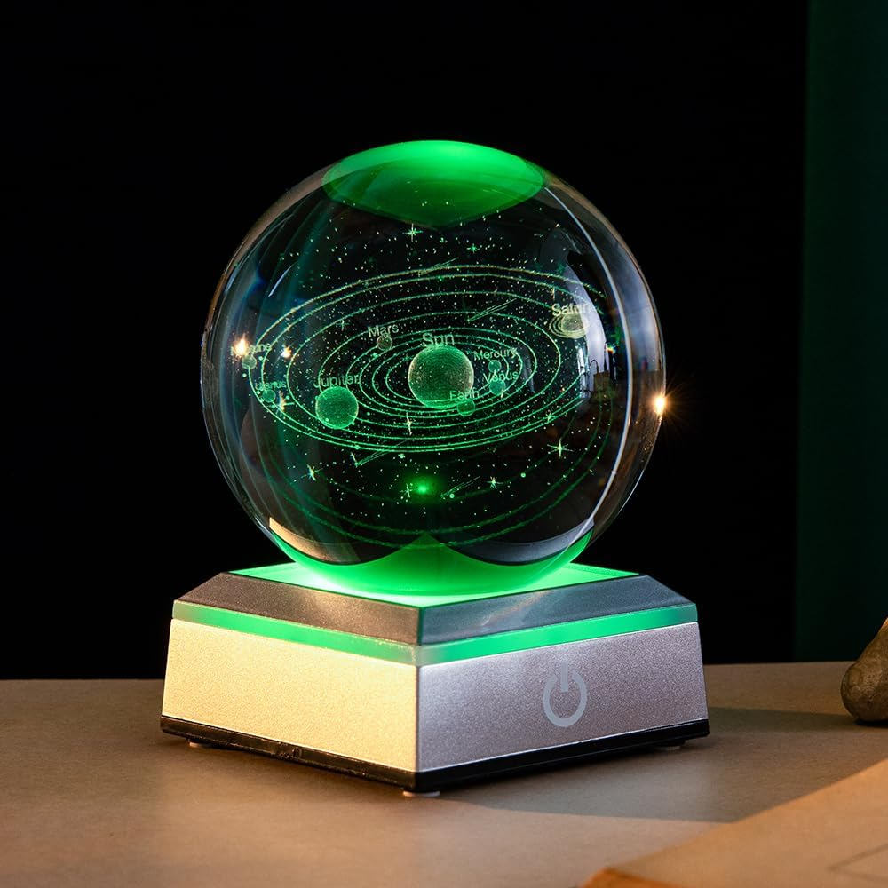 62% off on HyperTech Light-up 3D Crystal Ball | OneDayOnly