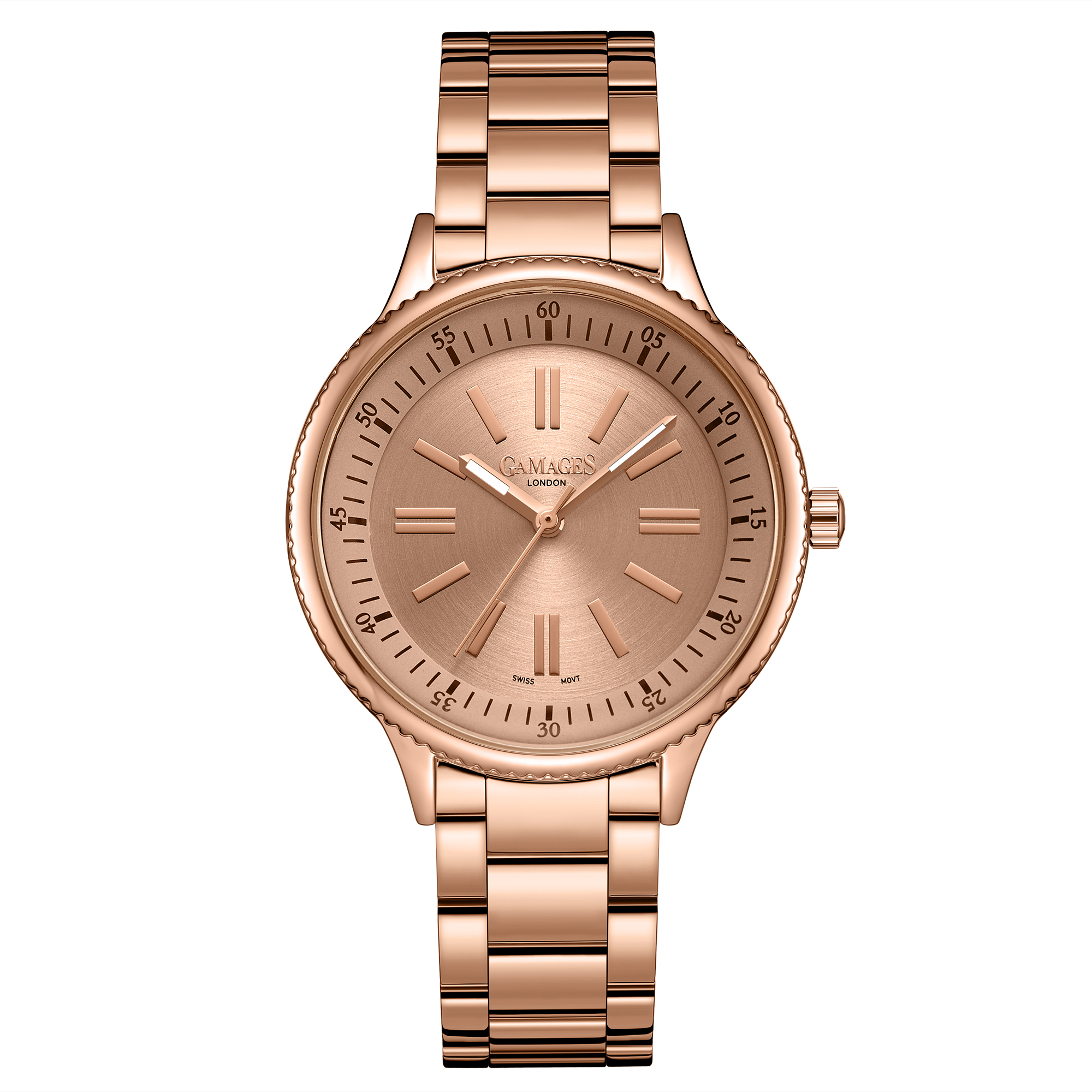 80% off on Ladies Rose Infinity Steel Watch | OneDayOnly