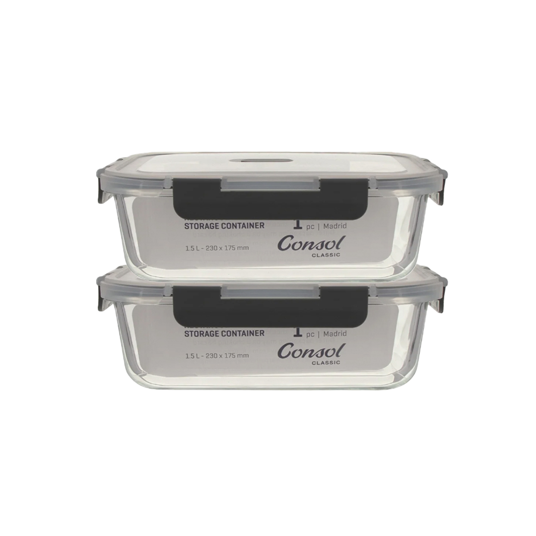 35% off on Consol 6x 1.5L Glass Containers | OneDayOnly