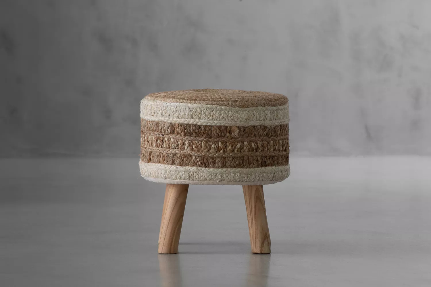 29% off on Juko Handmade Jute Ottoman Stool | OneDayOnly