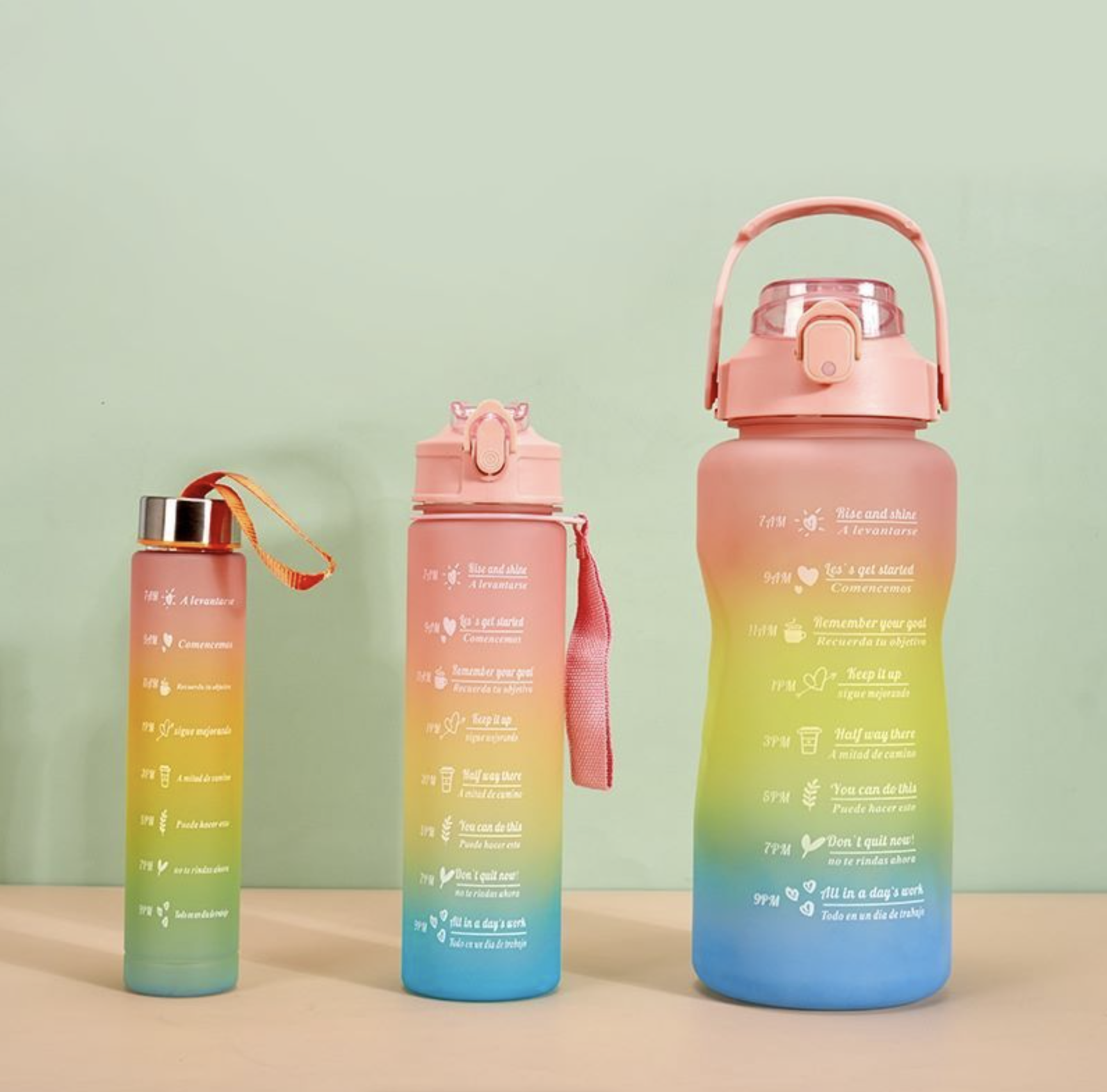 45% off on 2x 3-Piece Water Bottle Sets | OneDayOnly