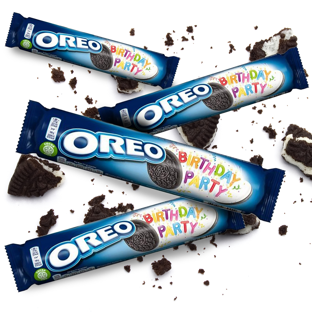 23% off on Oreo 4x 154g Birthday Party Biscuits | OneDayOnly