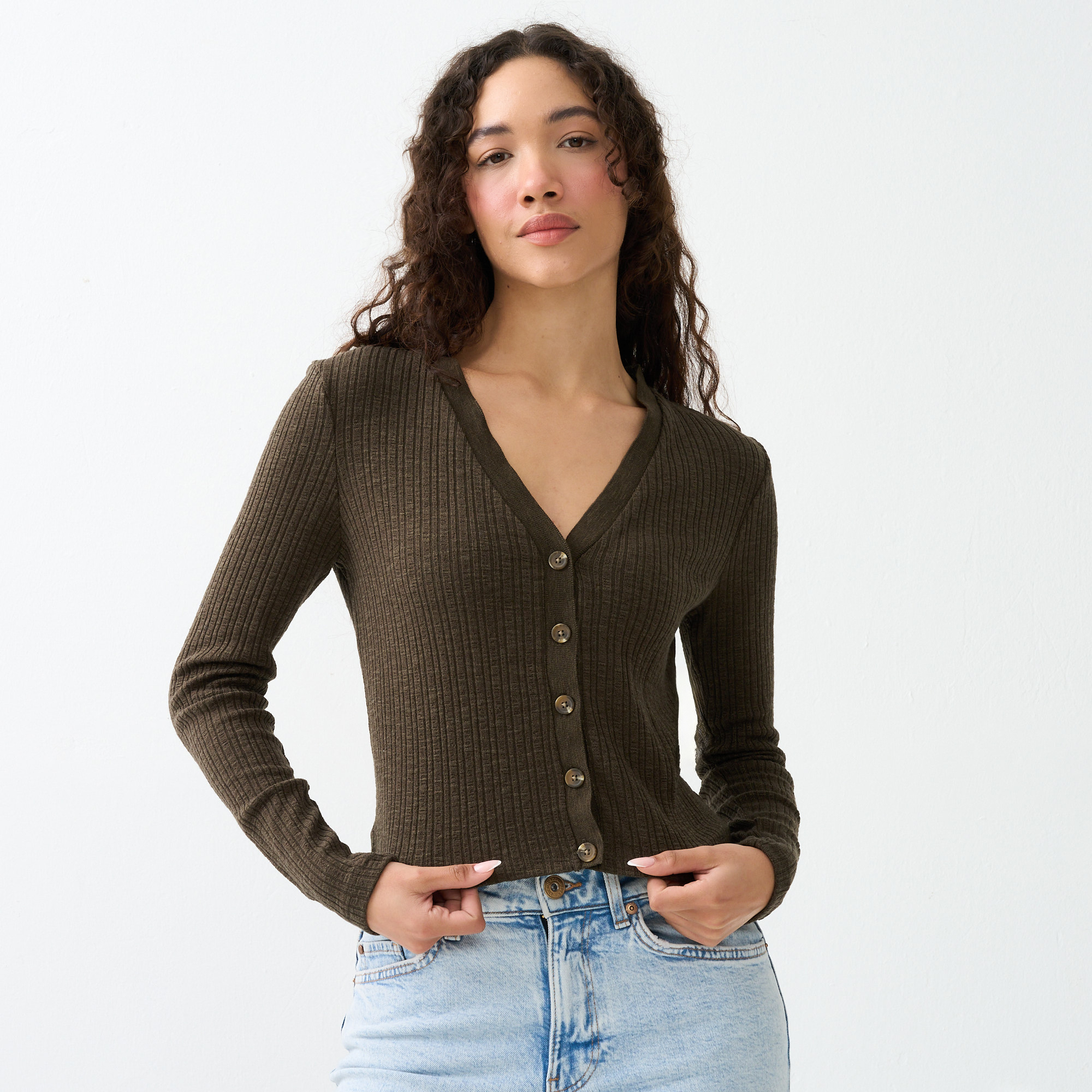 34% off on Ladies Button Up Cropped Cardigans | OneDayOnly