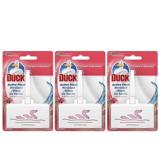 24% off on Duck 3x 50g Active Fresh Rim Blocks | OneDayOnly