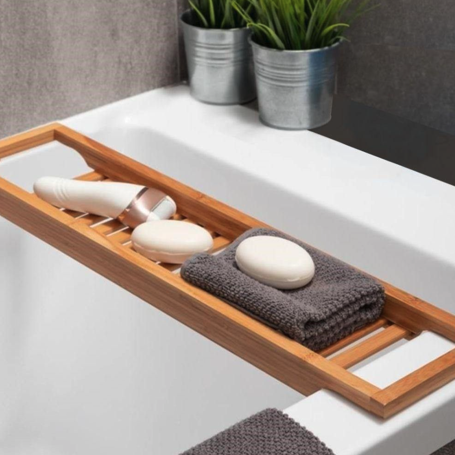 31% off on Eco Bathroom Bamboo Bath Caddy | OneDayOnly