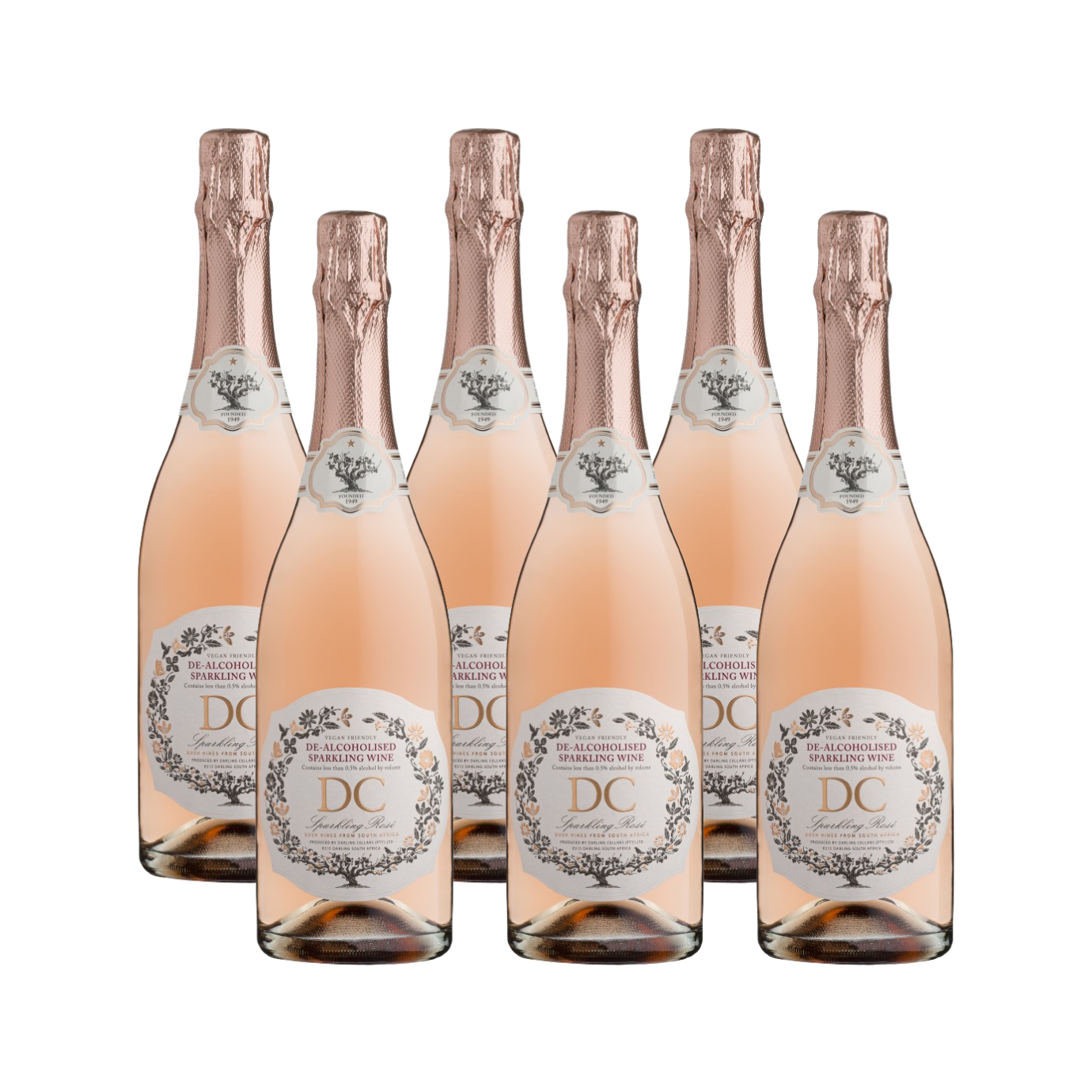 16% off on 6x De-Alcoholised DC Sparkling Rose | OneDayOnly