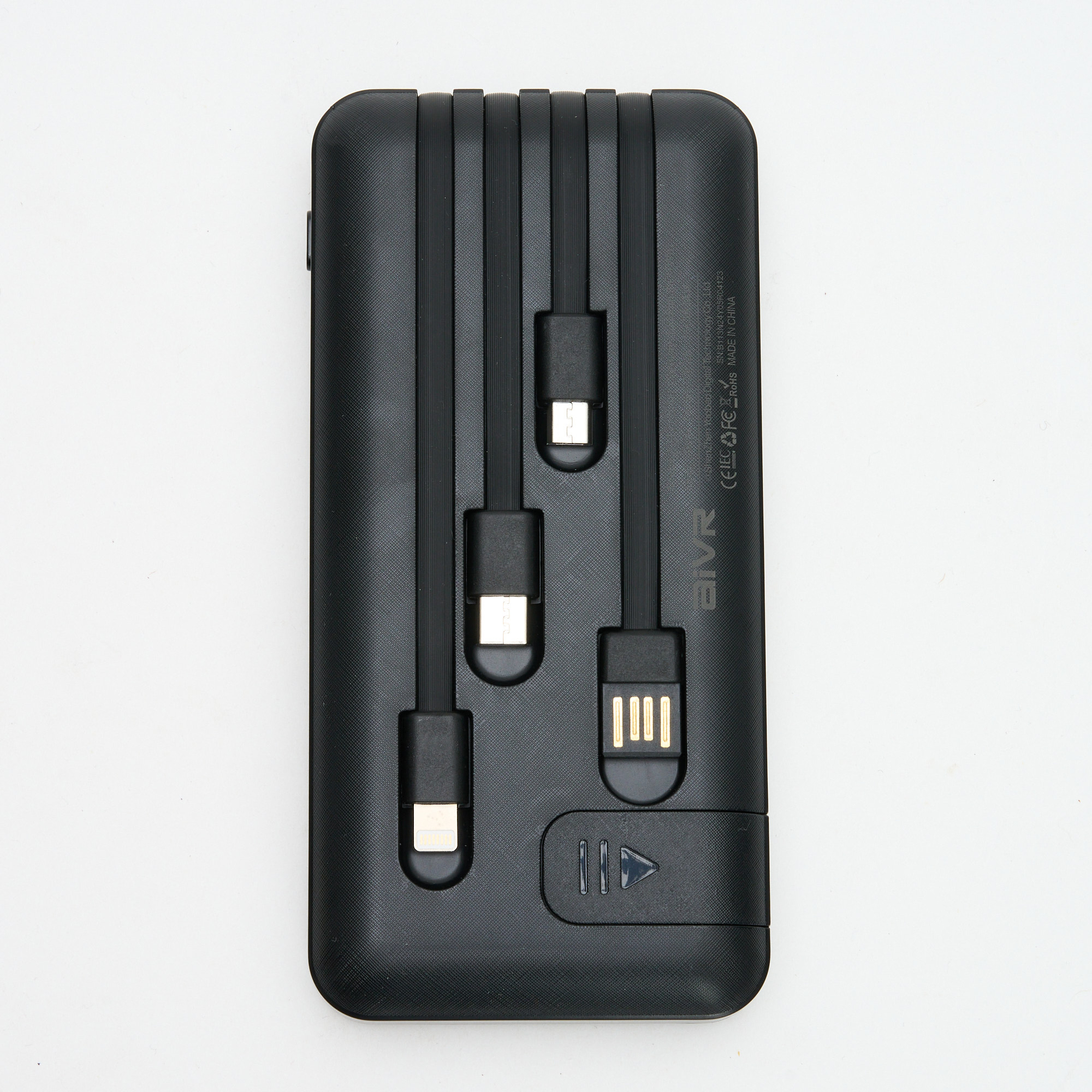 38% off on 10000mAh 3A Power Bank with Cables | OneDayOnly