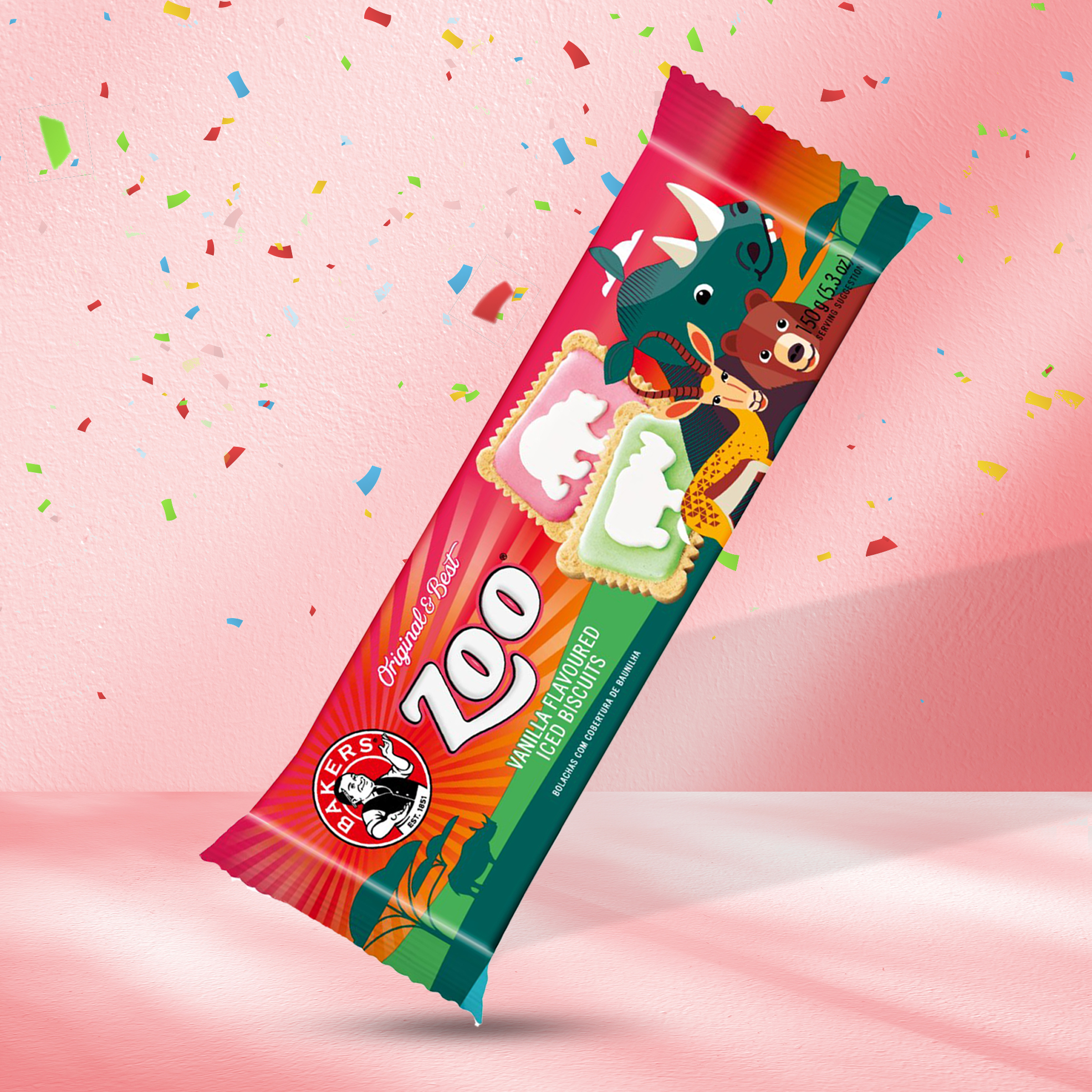 17% off on Bakers 6x 150g Iced Zoo Biscuits | OneDayOnly