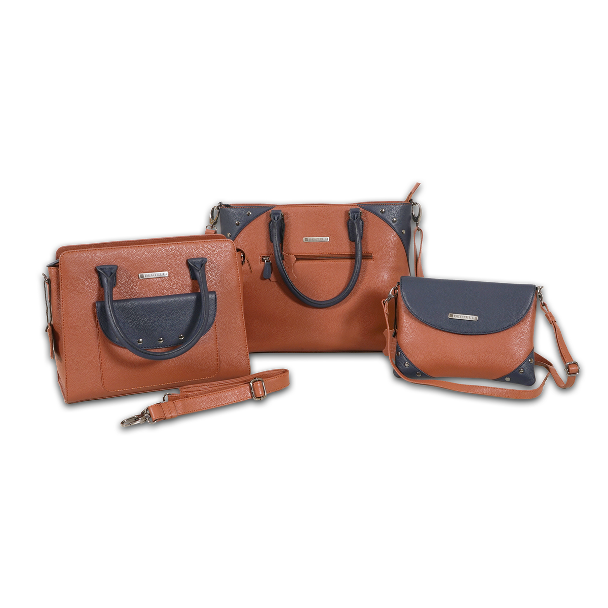 33% off on 3-Piece Genuine Leather Bag Set | OneDayOnly