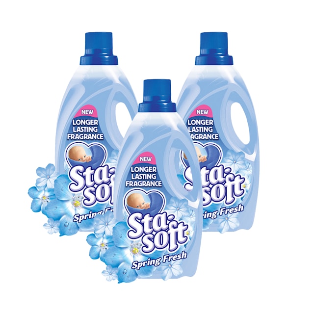 Sta-Soft 3x 2L Fabric Conditioners | OneDayOnly