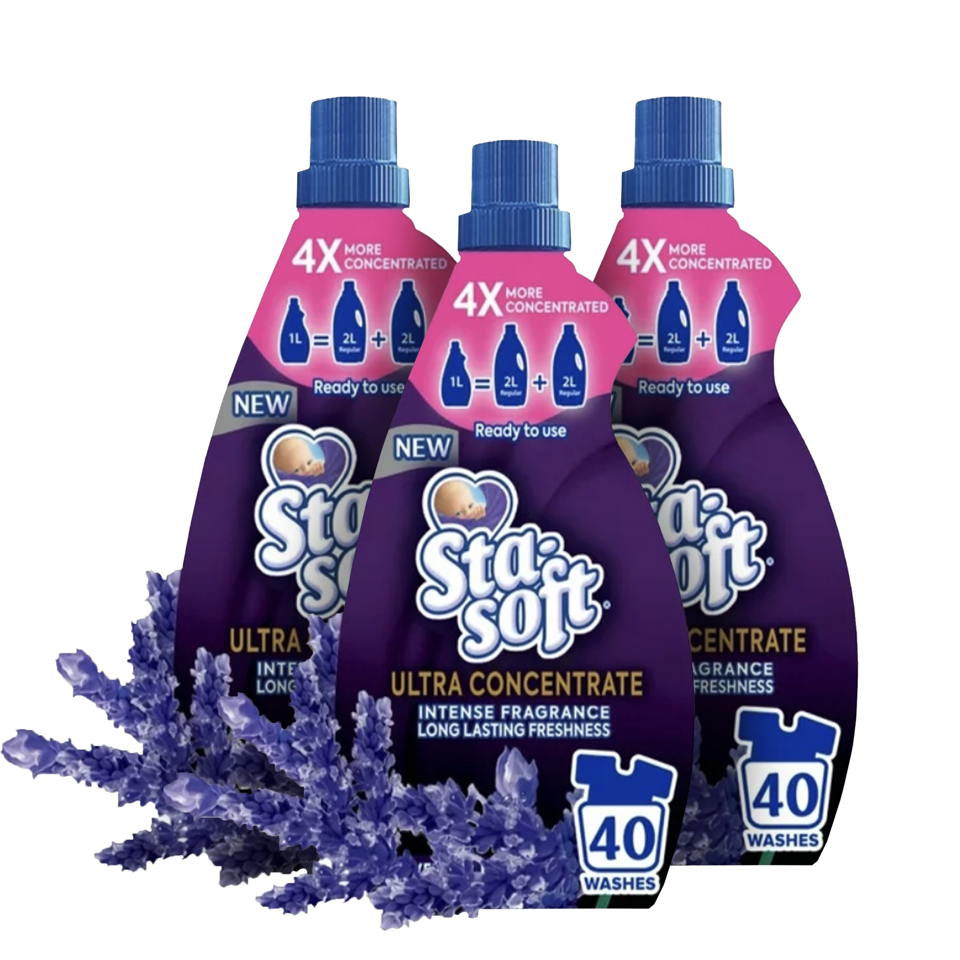 34% off on Sta-Soft 3x 1L Fabric Softener | OneDayOnly