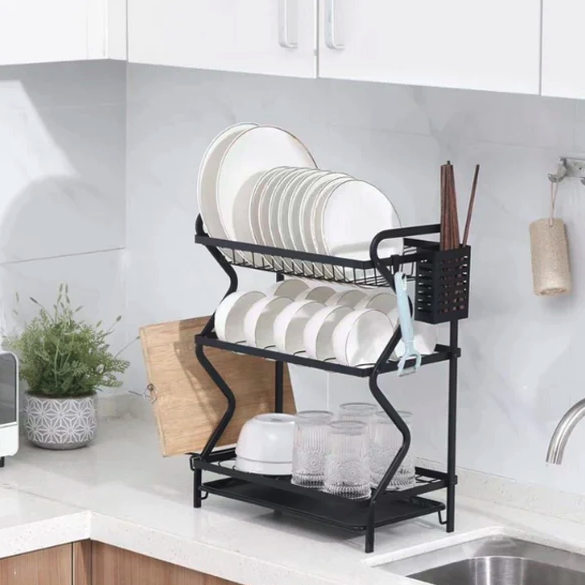 53% off on Kitchen Mate 3-Tier Dish Drying Rack | OneDayOnly