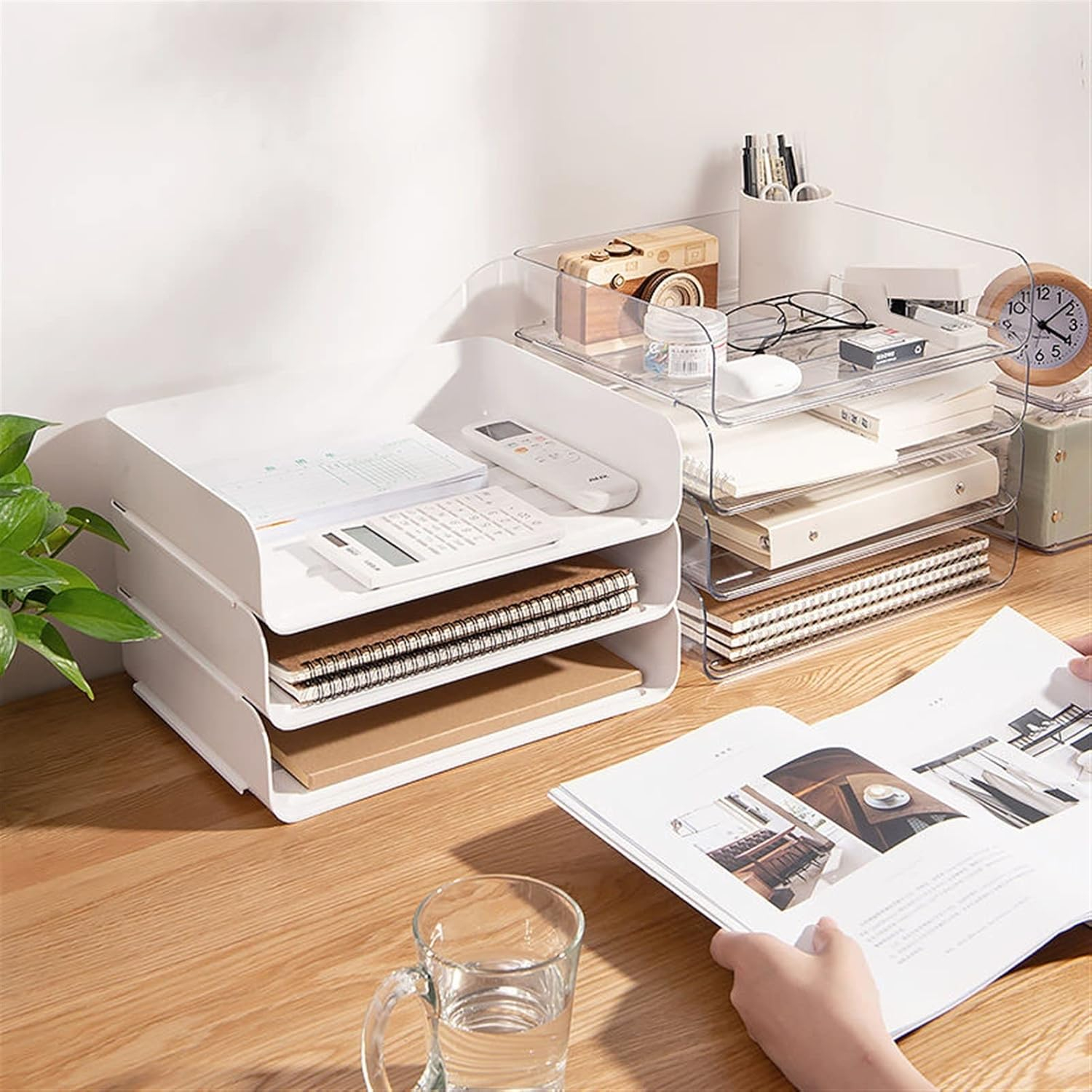 34% off on 2x Stackable Document Organisers | OneDayOnly