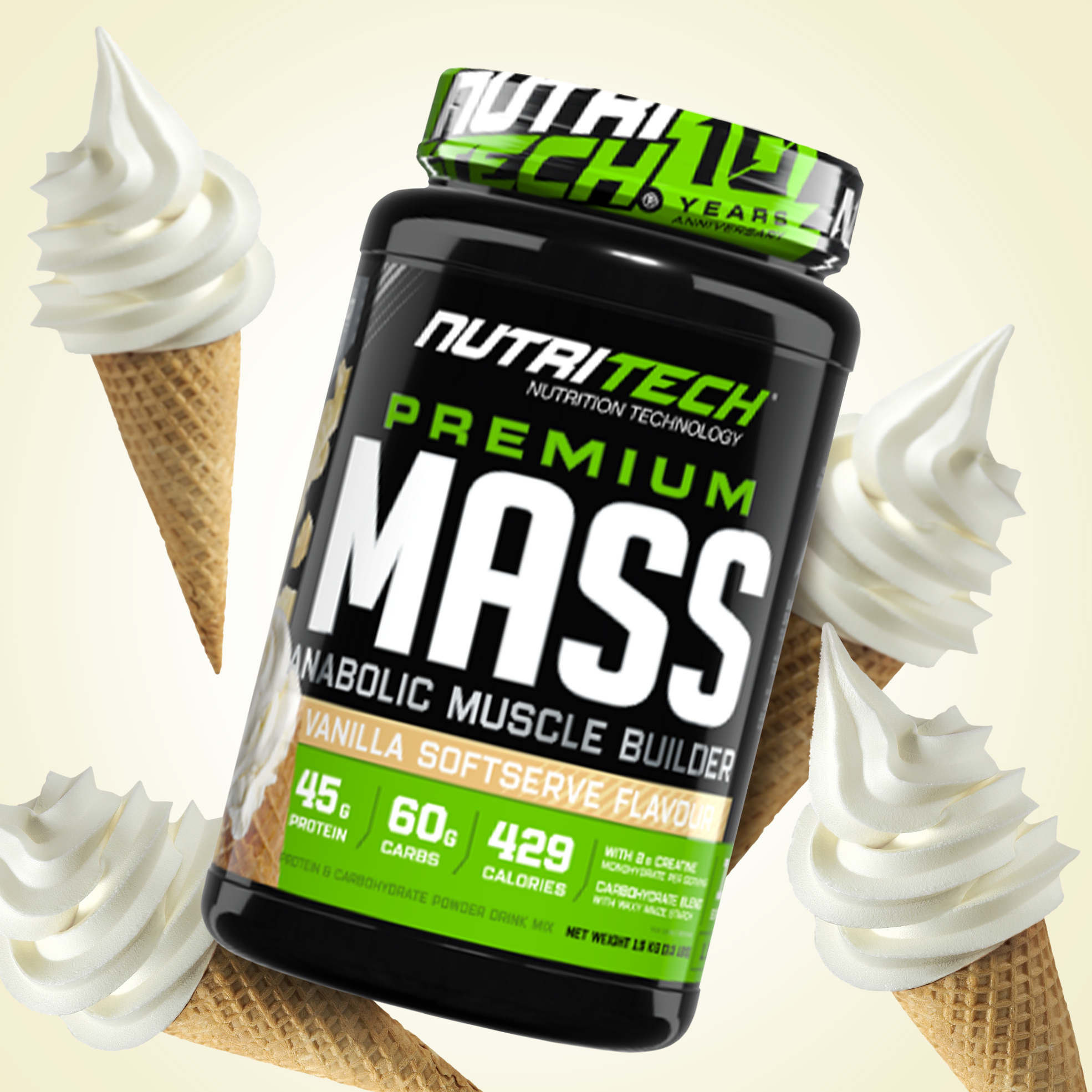 29% off on Nutritech 1.5kg Premium Mass Builder | OneDayOnly