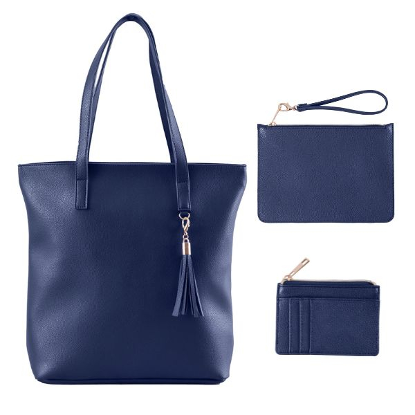 45% off on Pebblestone 3-Piece Tote Bag Set | OneDayOnly