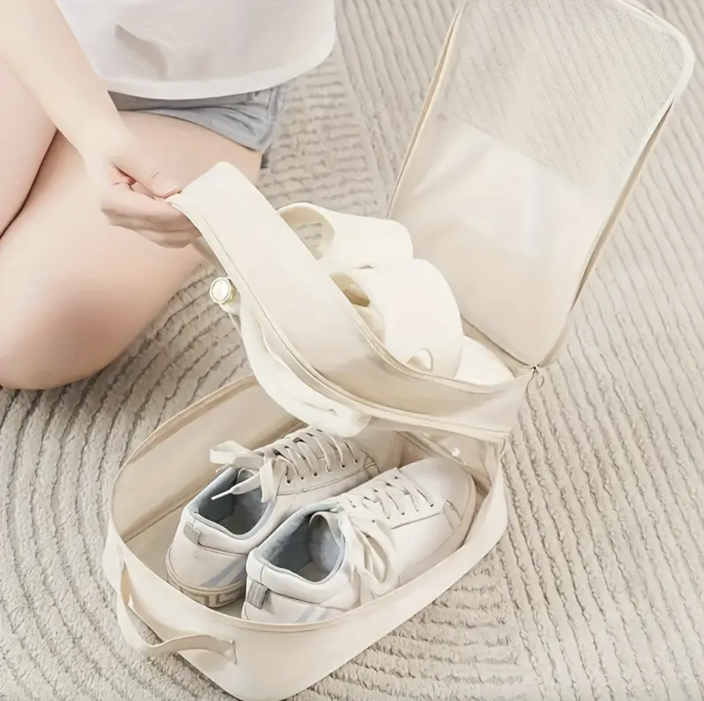 50% off on Urban 3-Layer Shoe Travel Bag | OneDayOnly