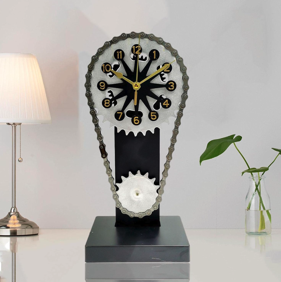 37% off on Simple Houseware Rotating Gear Clock | OneDayOnly