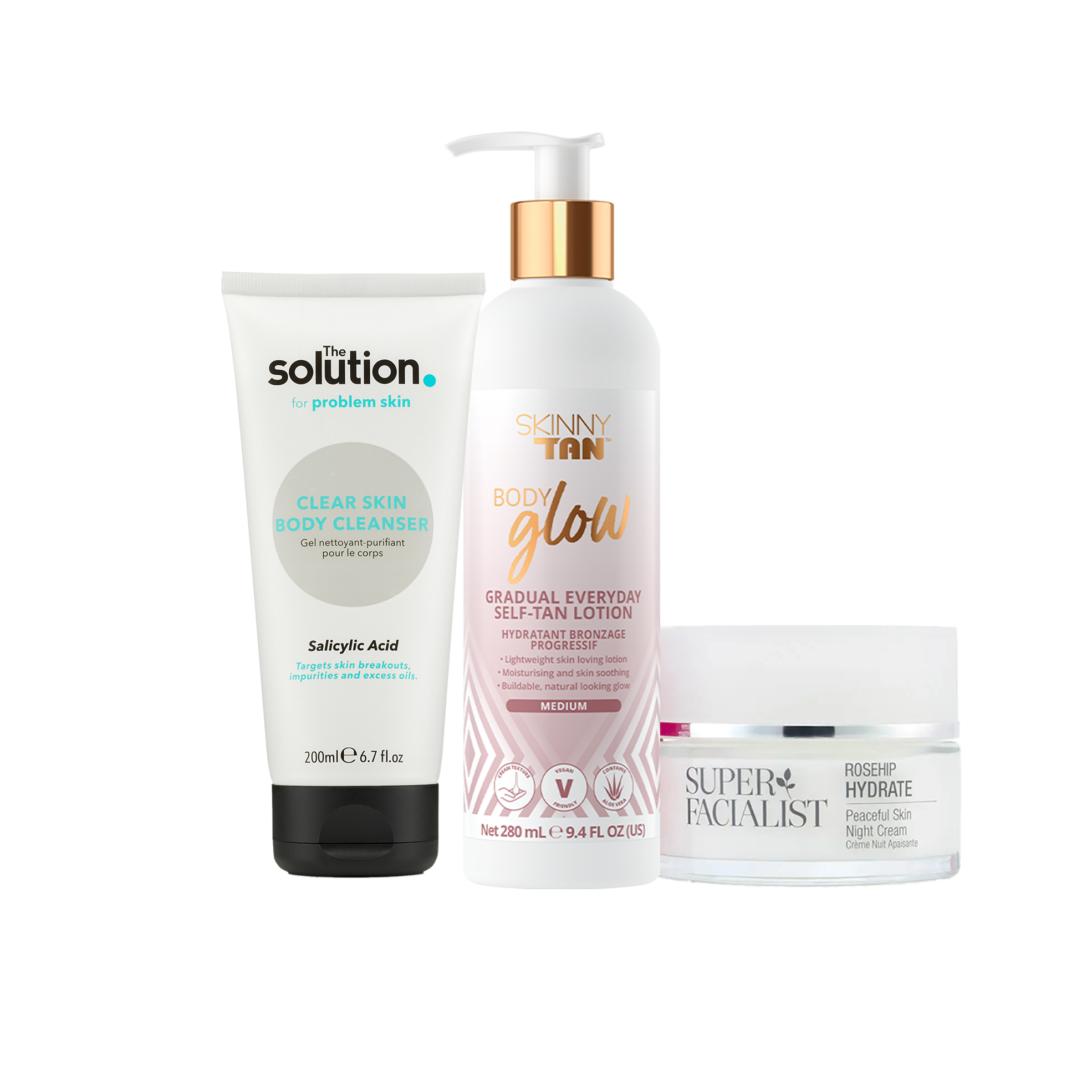 36% off on 3-Piece Tanning Skincare Bundle | OneDayOnly