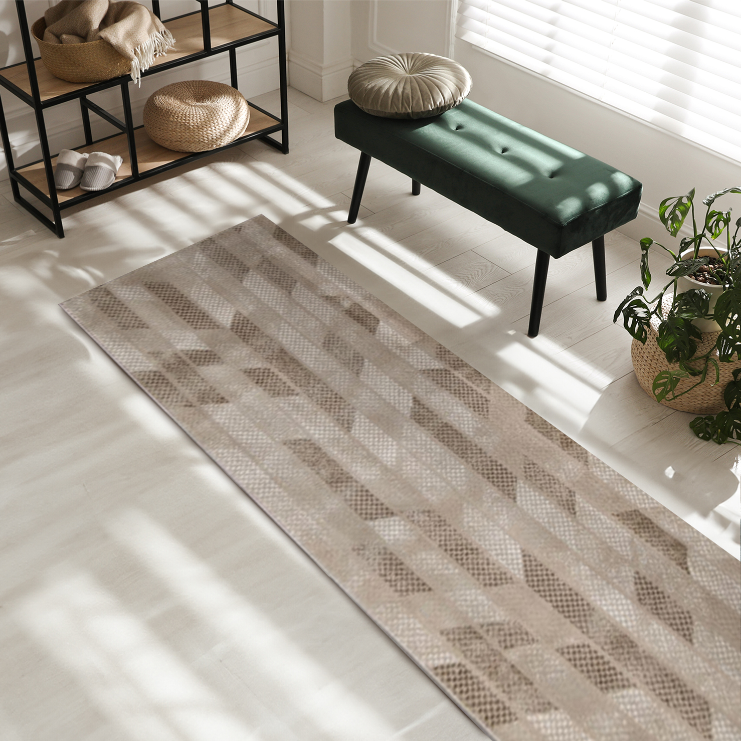 56% off on Sleek Geometric Runner Collection | OneDayOnly