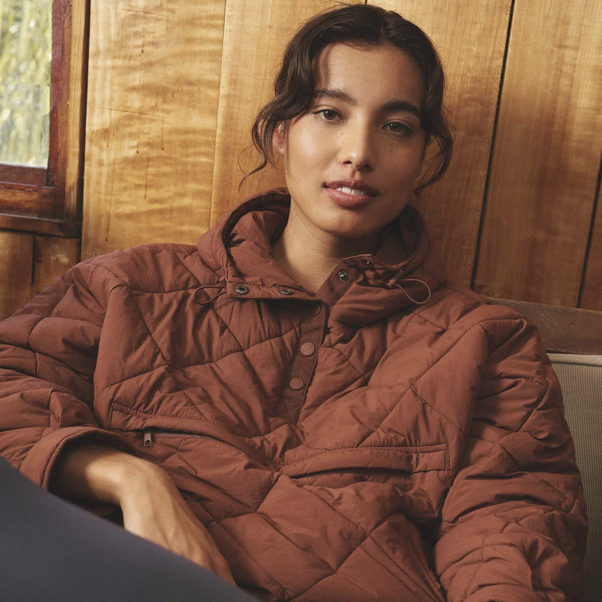 39% off on Ladies Quilted Pullover Jacket | OneDayOnly