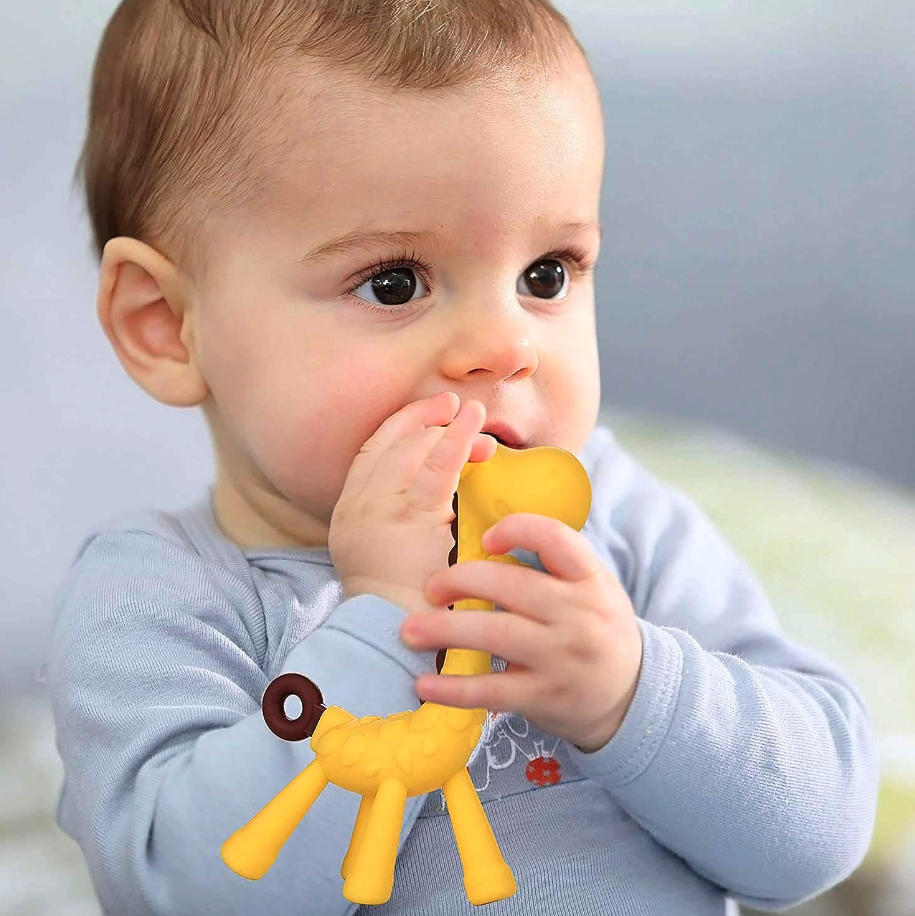 40% off on BPA Free Silicone Giraffe Teether | OneDayOnly
