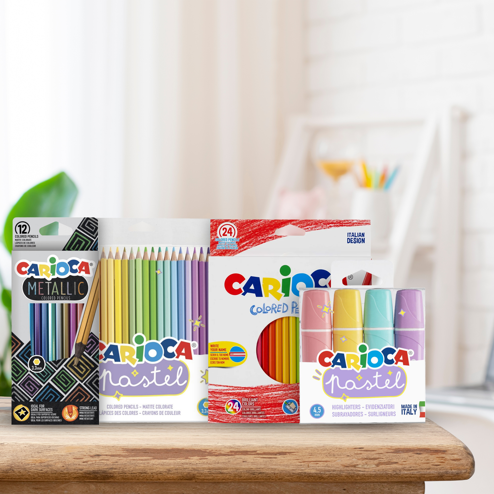 40% off on Carioca 4-Piece Colouring Arts Set | OneDayOnly