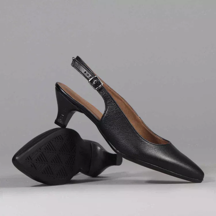 R140 off on Froggie Ladies Leather Mini Heel | OneDayOnly