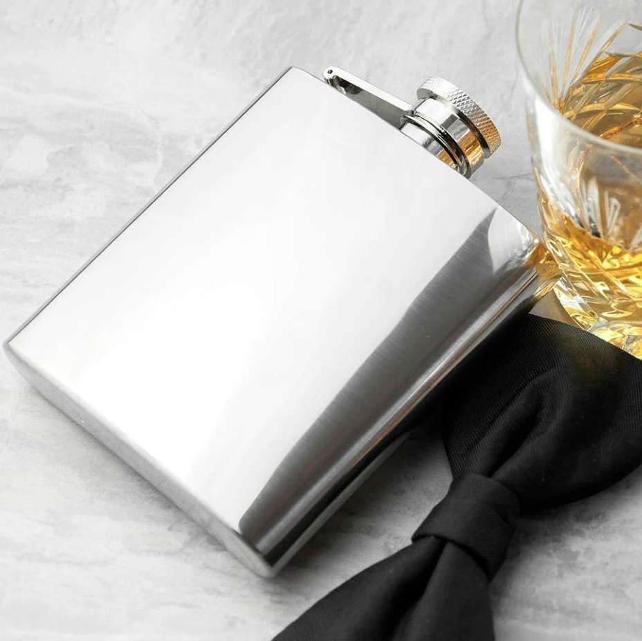 59% off on 3x 240ml Stainless Steel Hip Flasks | OneDayOnly