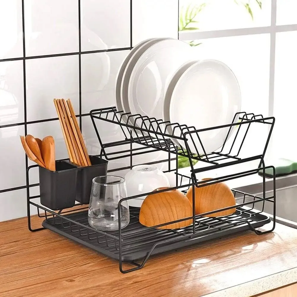43% off on Spring 2-Tier Dish Rack | OneDayOnly