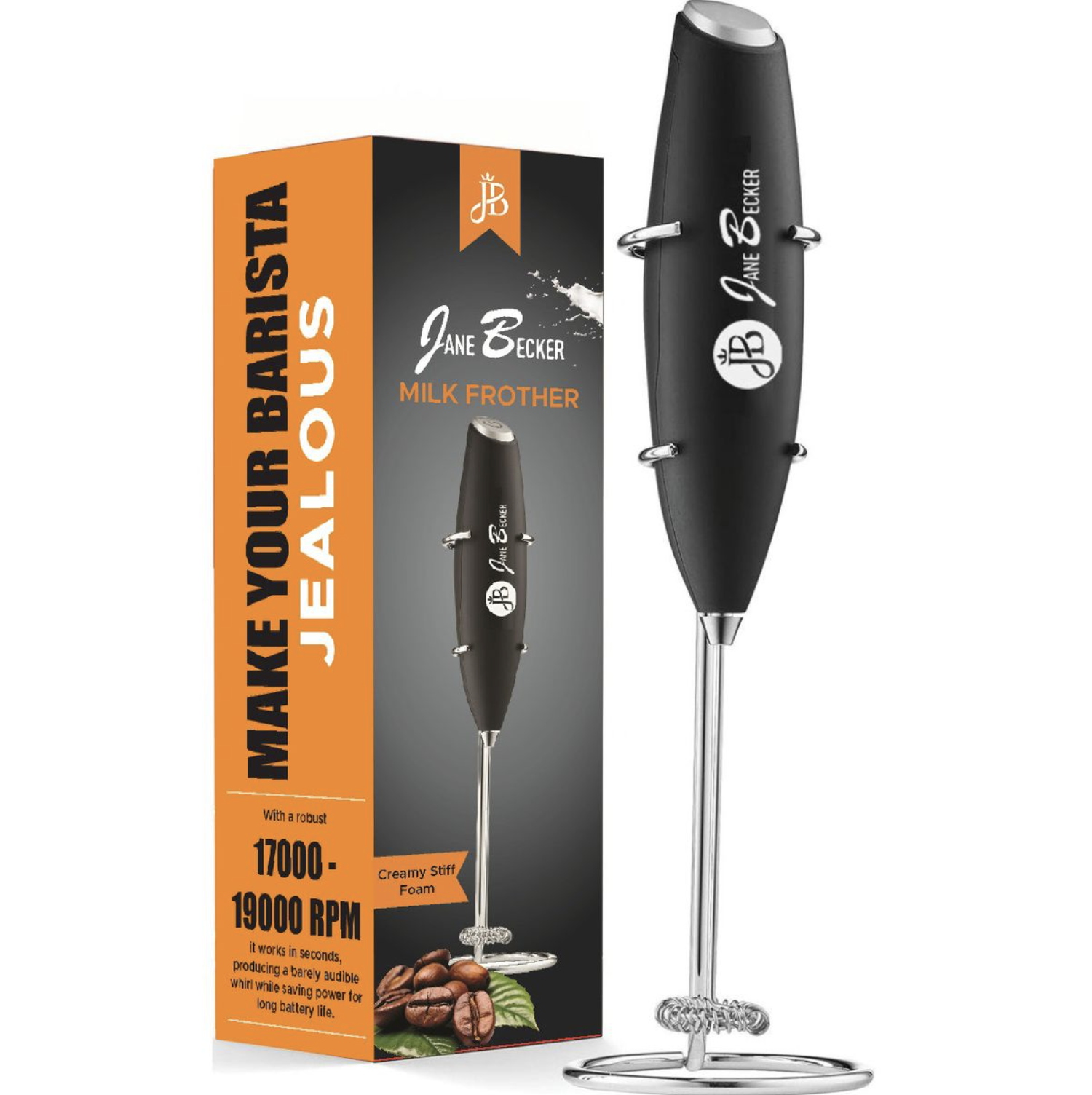 60% off on Jane Becker Electric Milk Frother | OneDayOnly