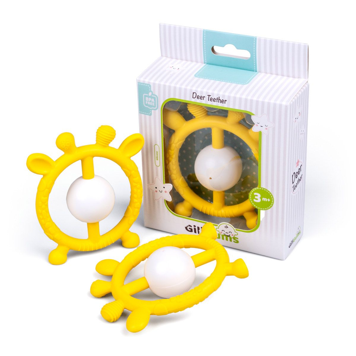 62% off on Giligums 2x Silicone Teethers | OneDayOnly