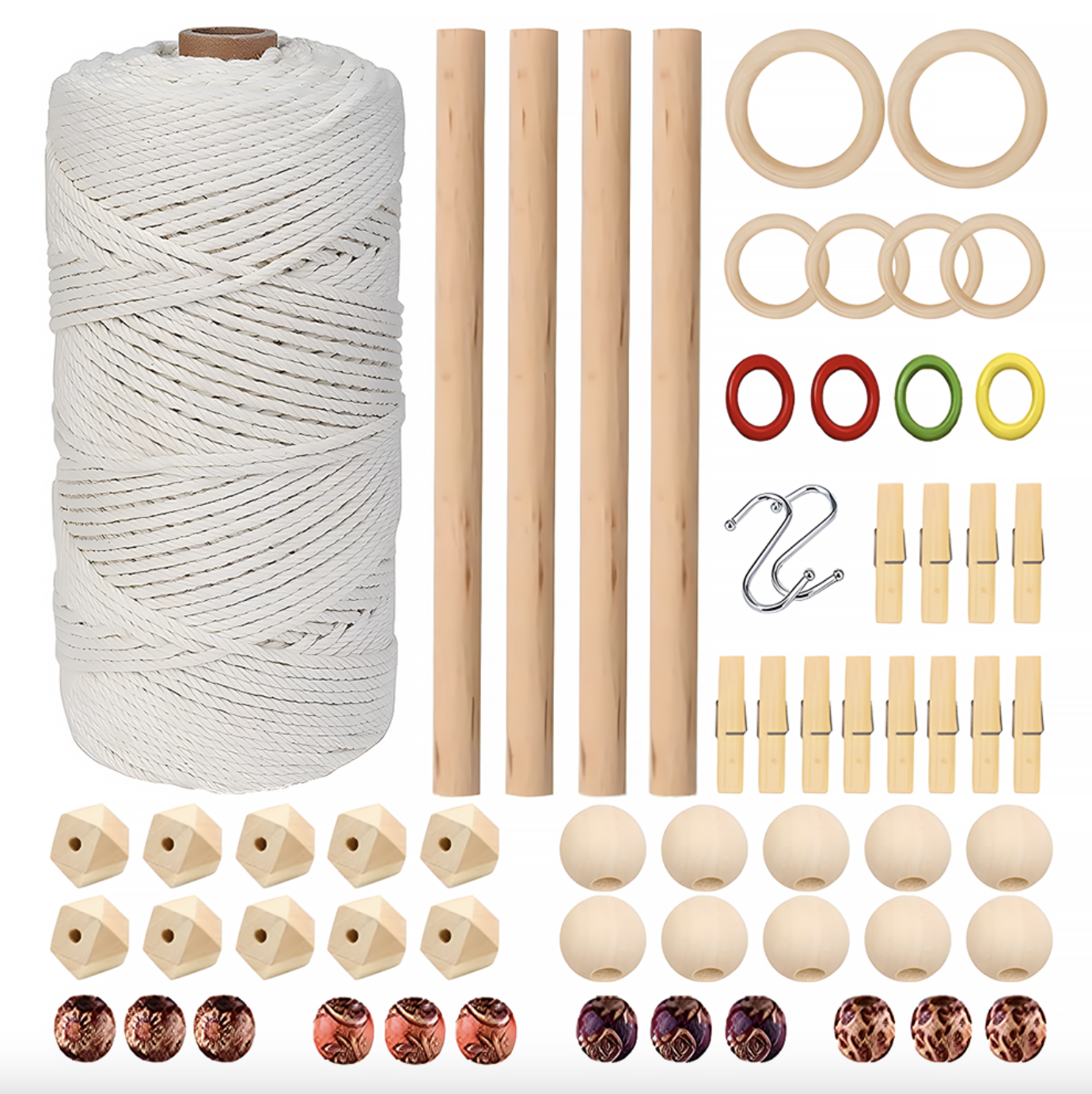 38% off on 63-Piece Macrame Starter Kit | OneDayOnly