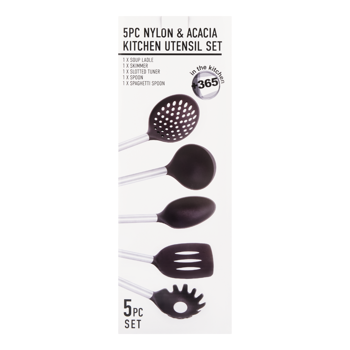 20% off on O2 Cook 5-Piece Kitchen Utensil Set | OneDayOnly