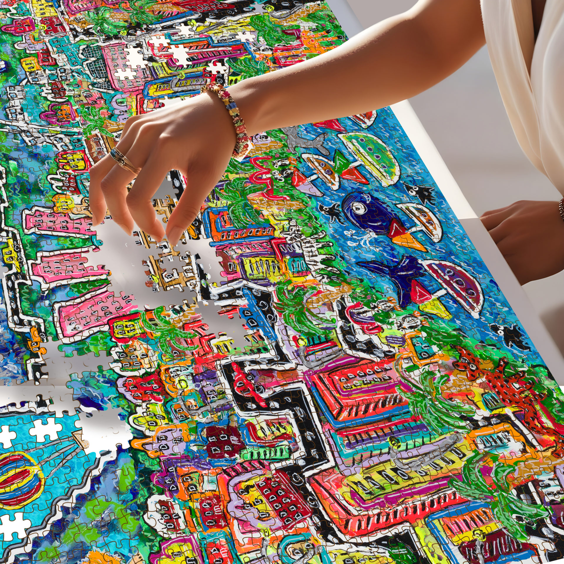 22% off on RGS 1500-Piece Themed Puzzle | OneDayOnly