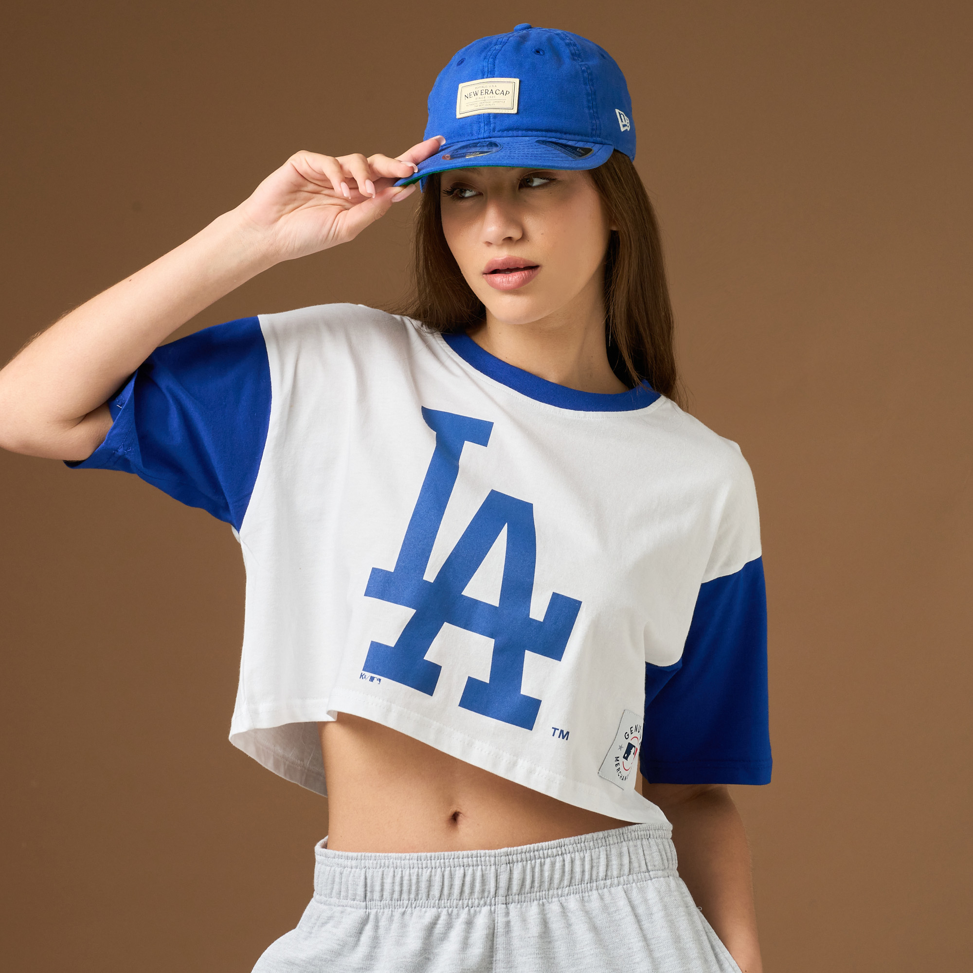 33% off on MLB Ladies 100% Cotton Crop Top | OneDayOnly