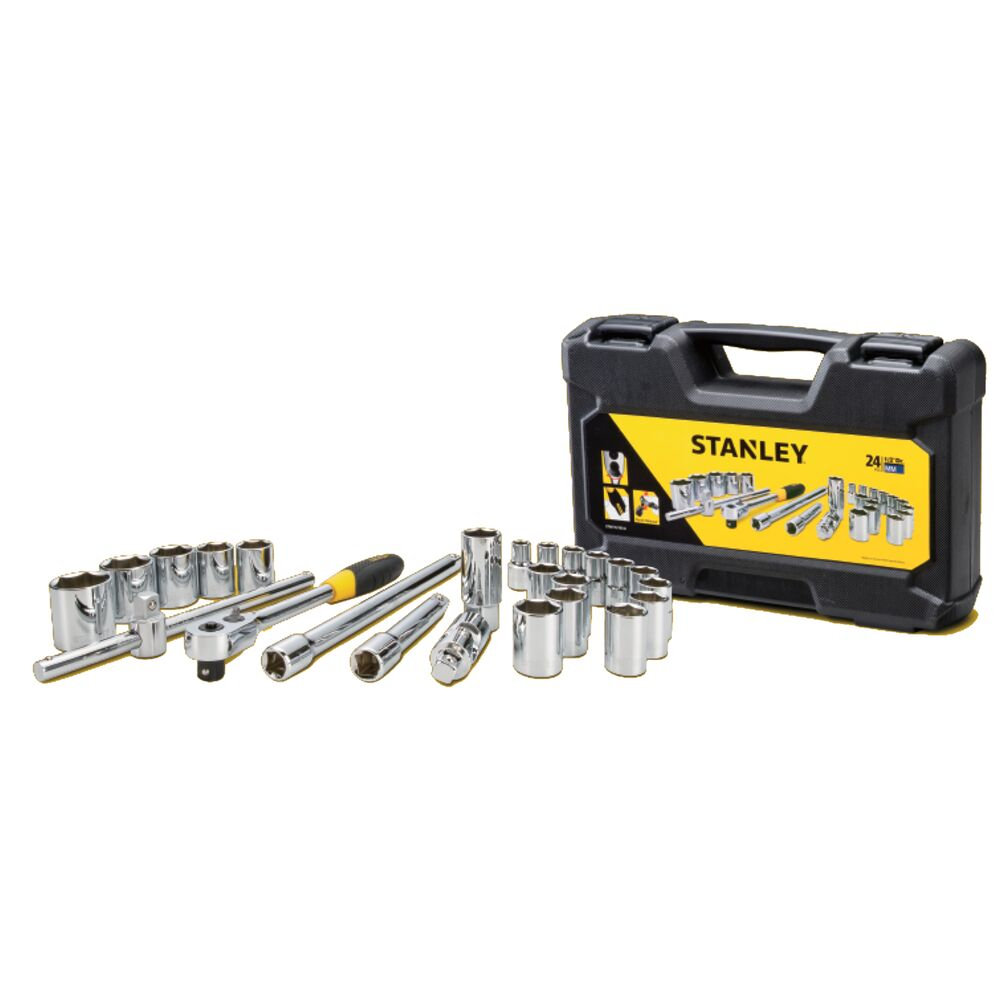 26% off on Stanley 24-Piece 1/2 Inch Socket Set | OneDayOnly