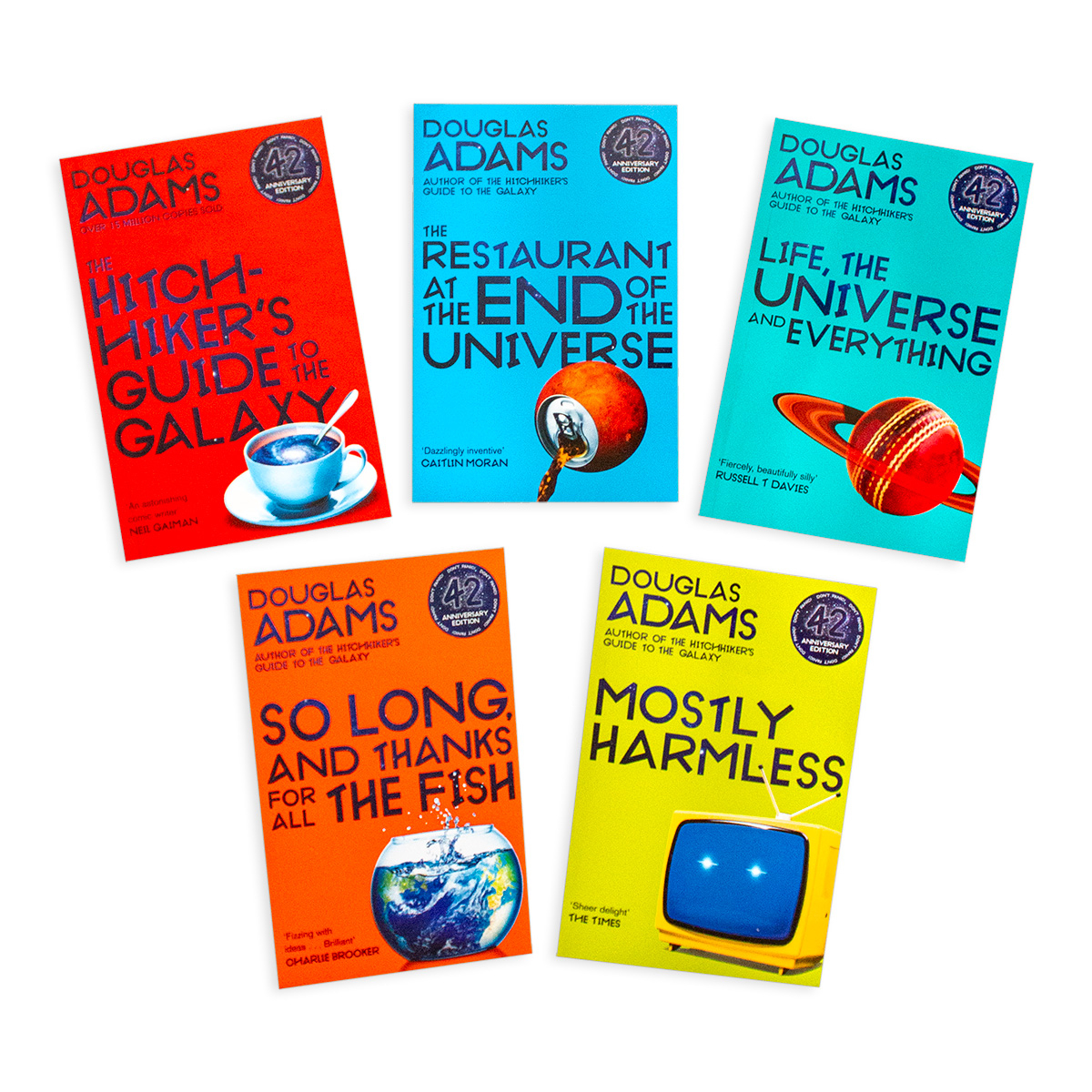 69% off on Douglas Adams Trilogy of Five Bundle | OneDayOnly