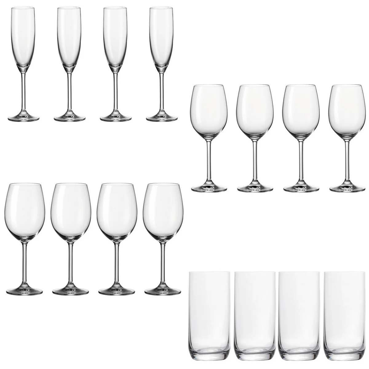 48% off on 16-Piece Daily Glassware Set | OneDayOnly