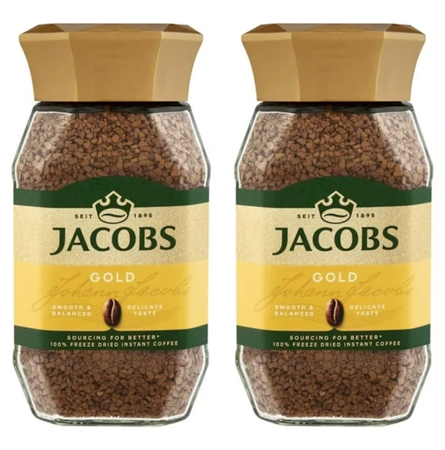 Jacobs 2x 200g Instant Coffee Jars | OneDayOnly