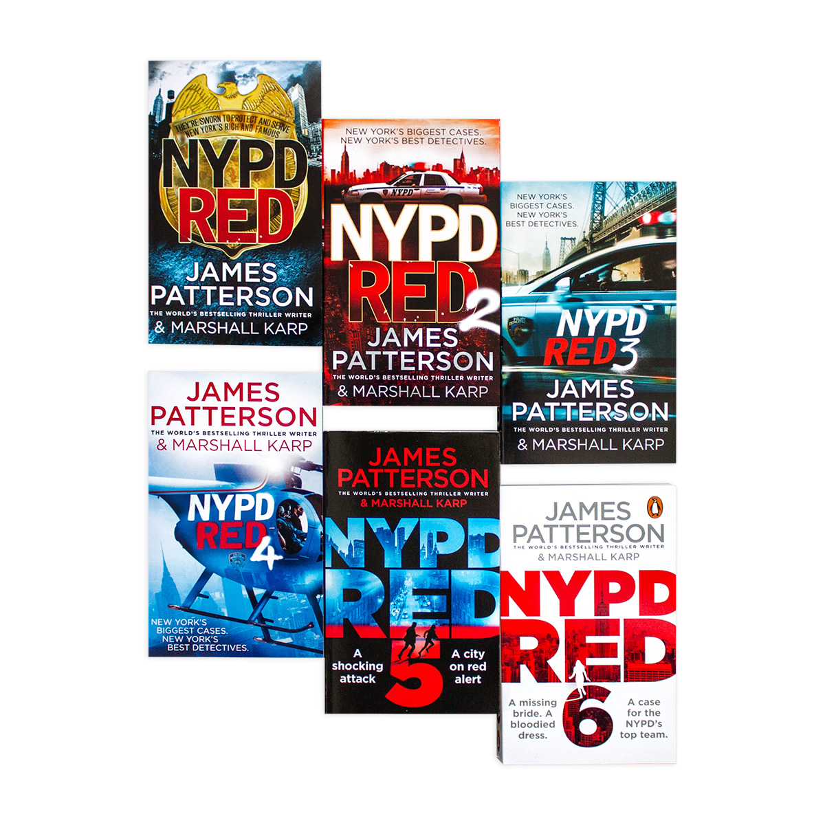62% off on NYPD Red Series Collection (6 Books) | OneDayOnly