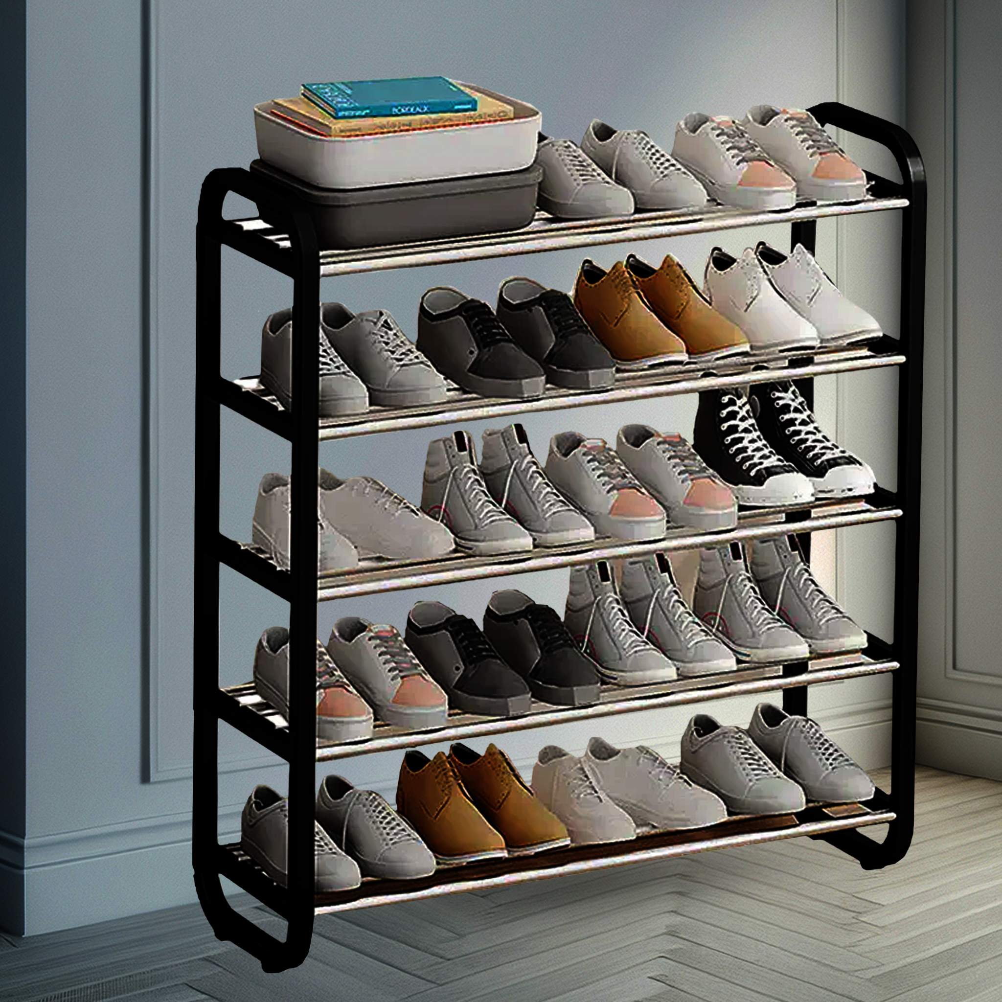 38% off on Step-Up Storage 5-Tier Shoe Rack | OneDayOnly