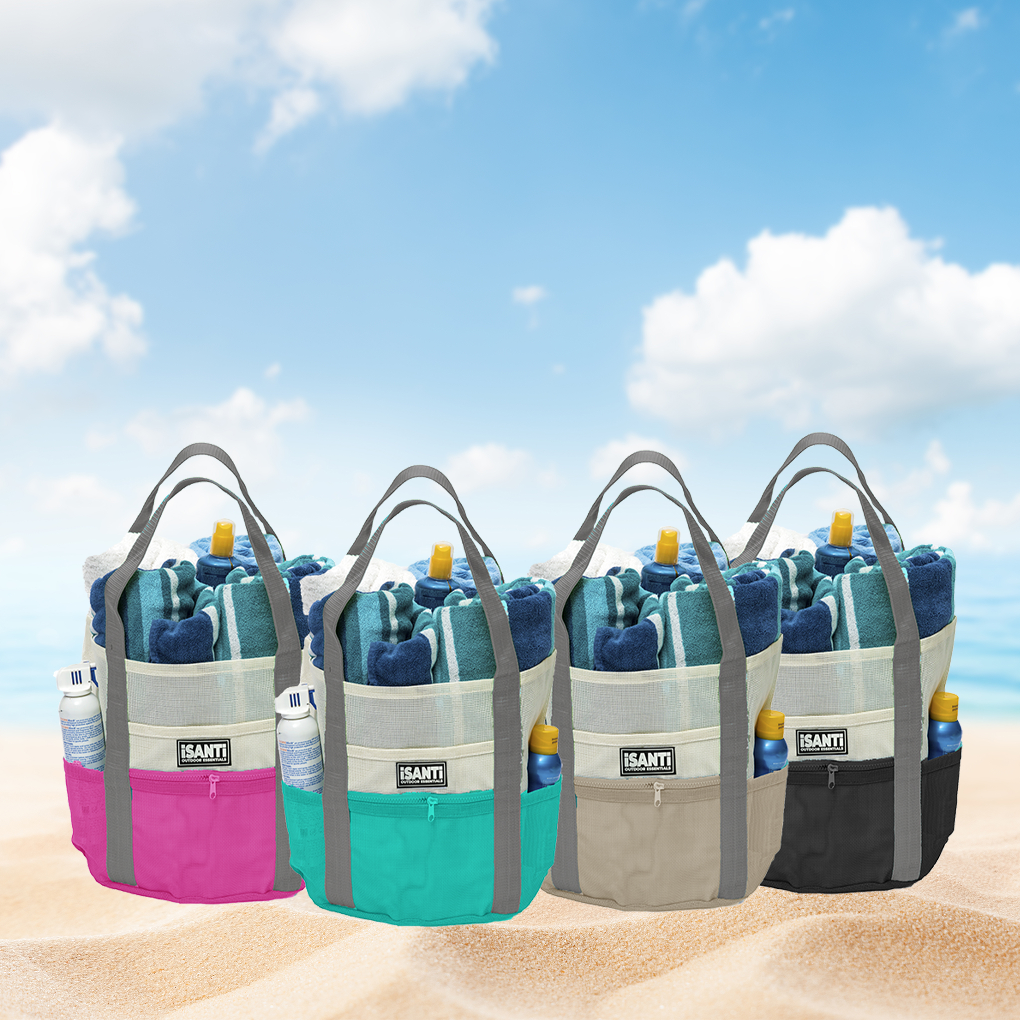 65% off on iSANTi Unisex Summer Beach Bag | OneDayOnly