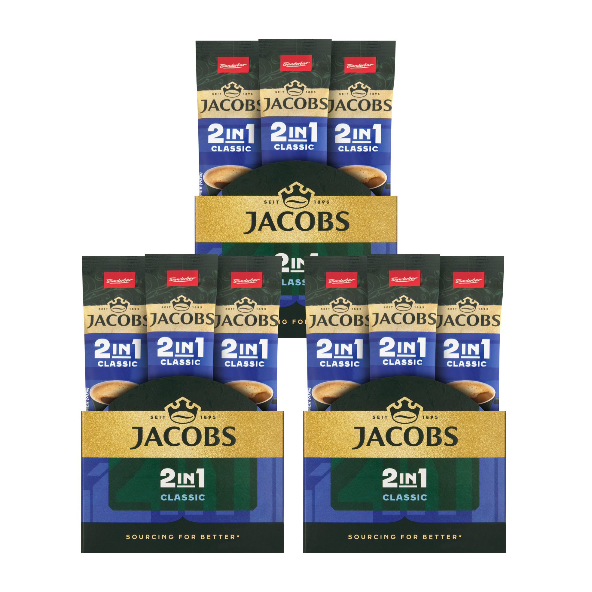 Jacobs 3x 20's Instant Coffee Sachets | OneDayOnly