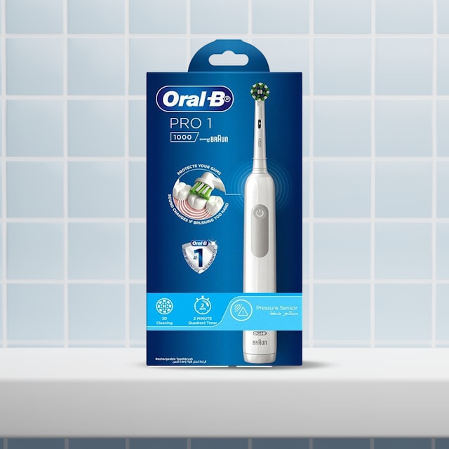 Oral-B Pro 1 White Power Electric Toothbrush | OneDayOnly